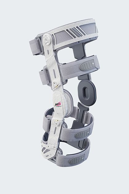 M.4®s OA comfort: varus/valgus offloading knee brace | medi